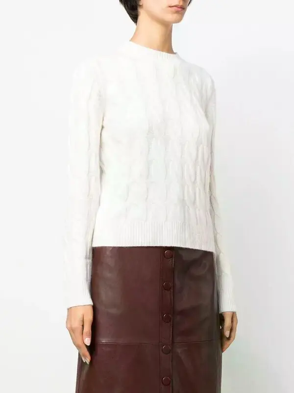 Max Mara Cable-knit Cashmere Jumper