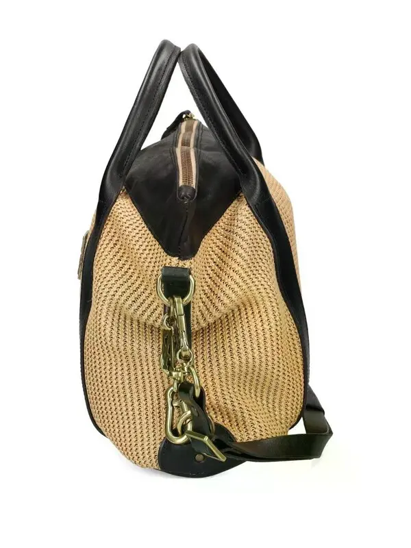 A.S.98 Woven Panelled Tote Bag