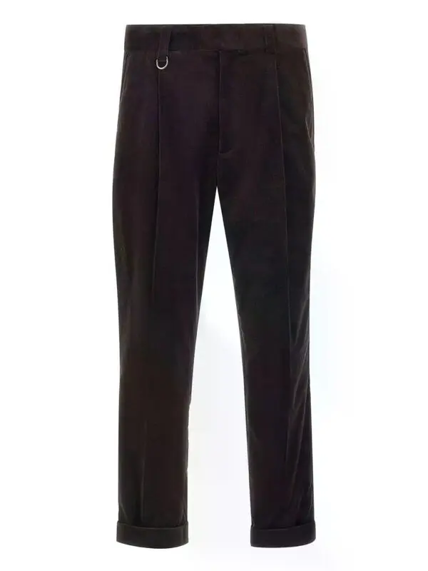 PAOLO PECORA Straight-leg Trousers - Brown