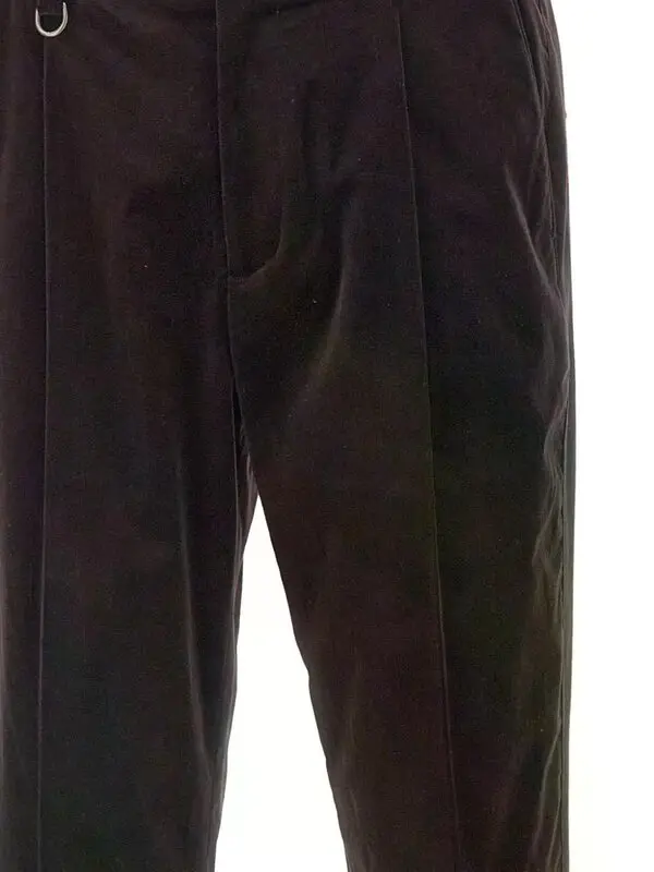 PAOLO PECORA Straight-leg Trousers - Brown