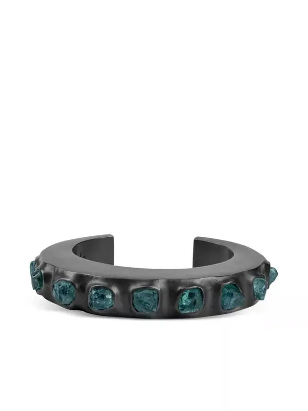 PARTS OF FOUR Crescent Bracelet - Black
