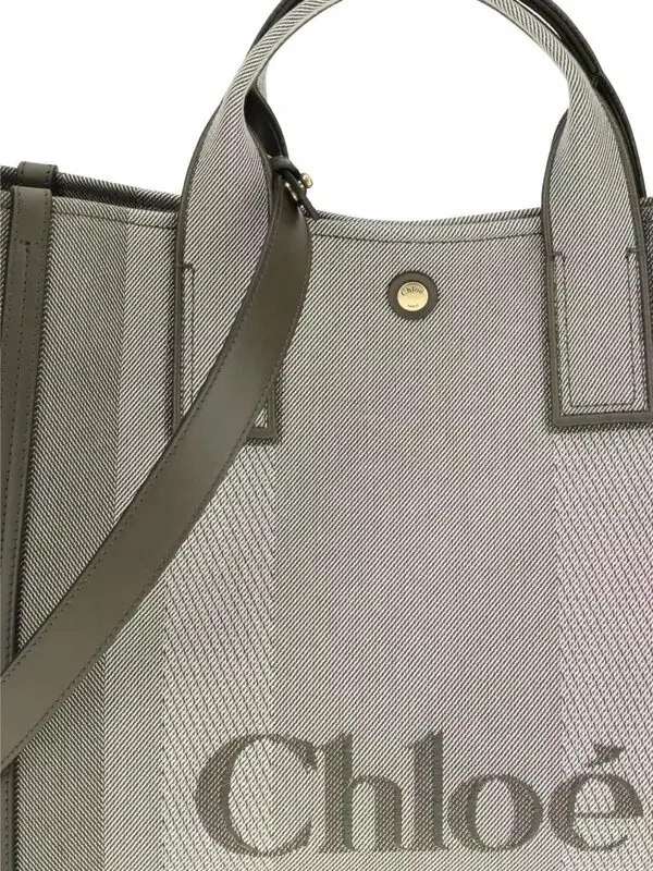 Chloé Carry Tote Bag - Grey