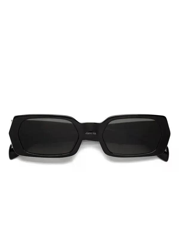 RETROSUPERFUTURE Astro Geometric-frame Sunglasses - Black