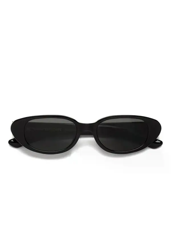 RETROSUPERFUTURE Vega Oval-frame Sunglasses - Black