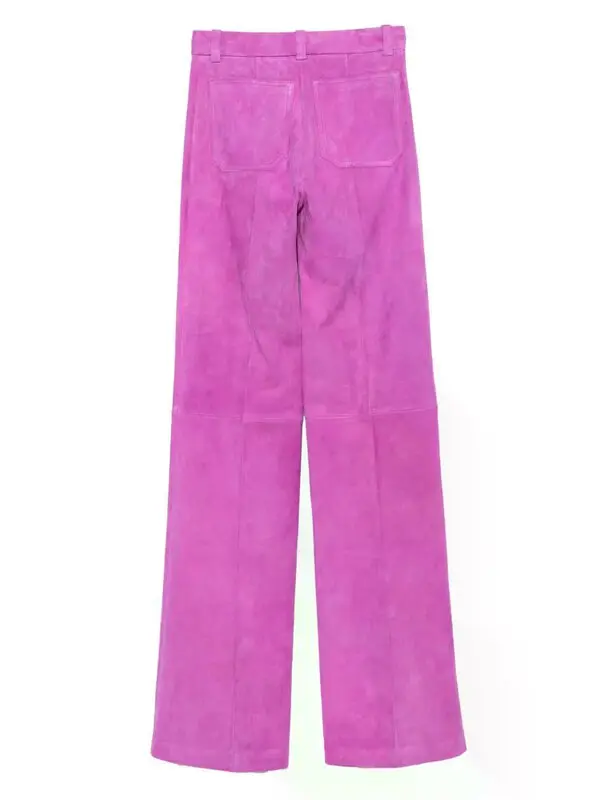 Stouls Suede Straight Leg Pants
