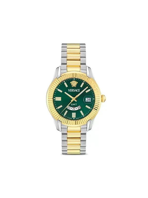 Versace Greca Gmt 41mm - Green