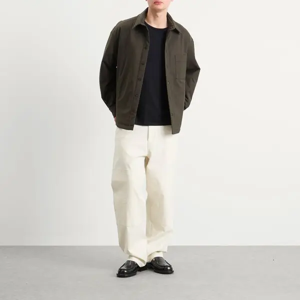 Jacquemus Cottton Wool Blend Bakers Shirt