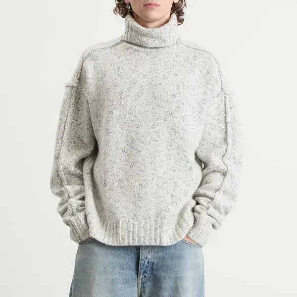 WON HUNDRED Bristol Reverse Seam Turtleneck Jumper