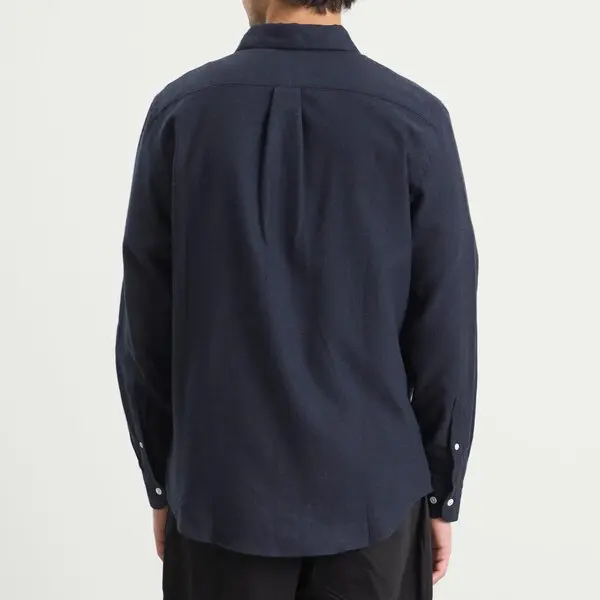 Portuguese Flannel Teca Flannel Shirt - Navy