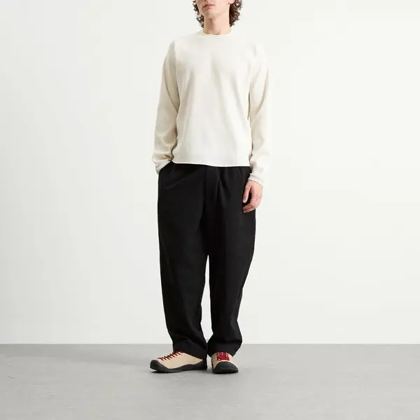GOLDWIN Waffle Light Long Sleeve T-shirt - Ivory