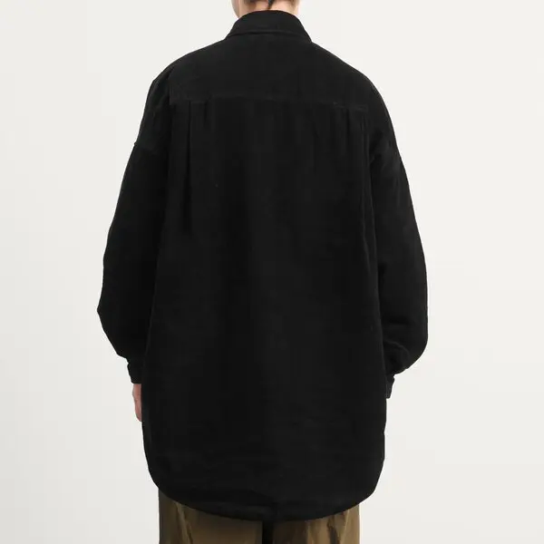 MERELY MADE Corduroy Overshirt - Black