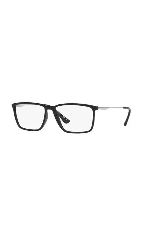LENSCRAFTERS 58mm Rectangle Eyeglasses - Black