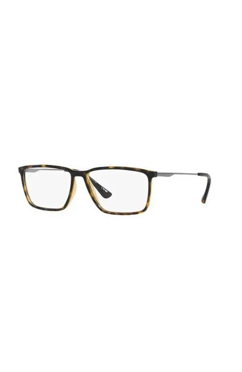 LENSCRAFTERS 58mm Rectangle Eyeglasses - Brown