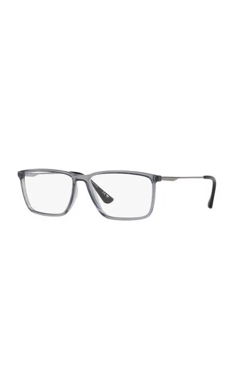 LENSCRAFTERS 58mm Rectangle Eyeglasses - Grey