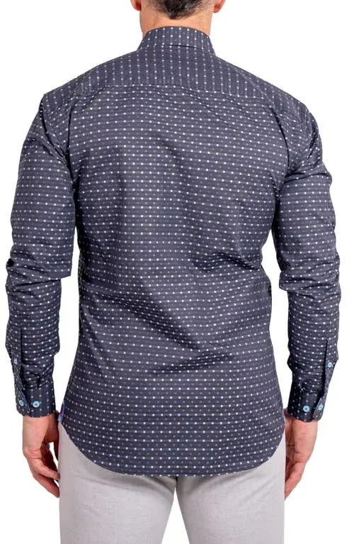 MACEOO Fibonacci Ascension Contemporary Fit Button-up Shirt