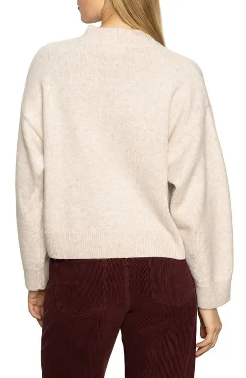 Sanctuary Chest Pocket Crewneck Sweater