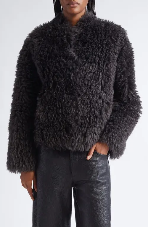 STAND STUDIO Faux Shearling Jacket