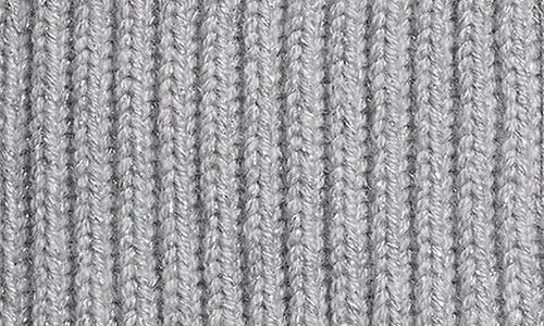 Rag & Bone Metallic Wool Blend Beanie - Silver
