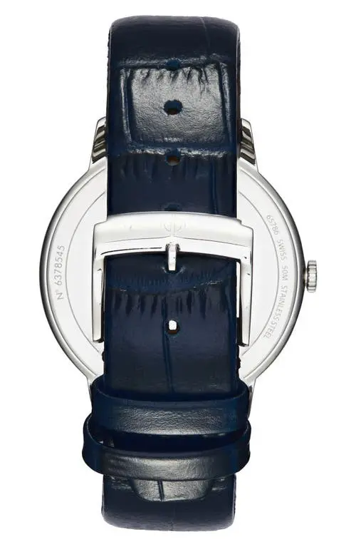 Baume & Mercier Classima Leather Strap Watch