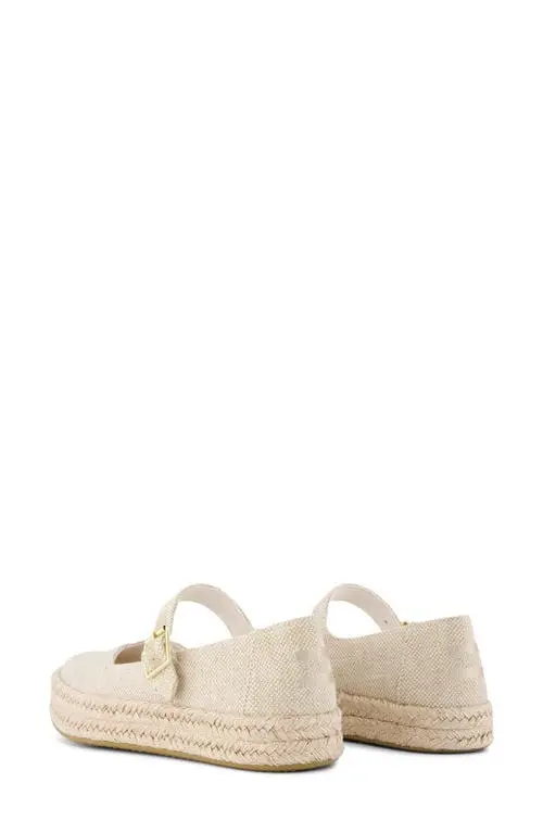 Toms Carolina Espadrille Platform Mary Jane - Gold