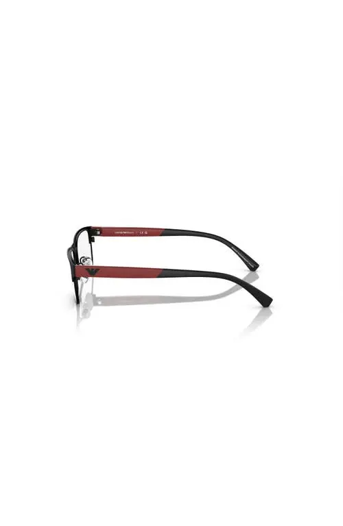 Emporio Armani 49mm Rectangle Optical Glasses
