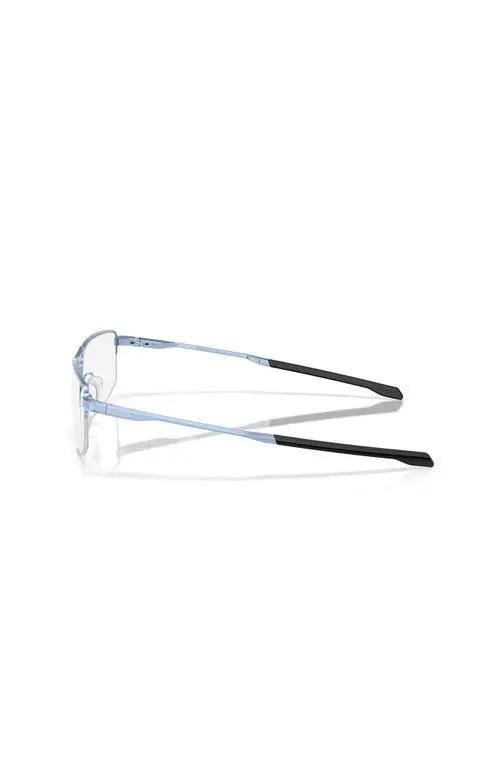 Oakley 54mm Rectangle Optical Glasses - Blue