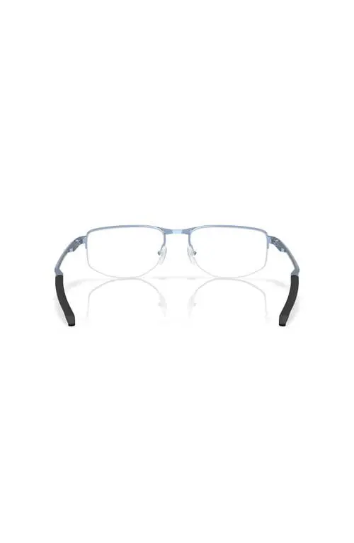 Oakley 54mm Rectangle Optical Glasses - Blue