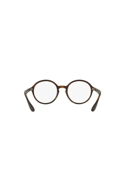 Ray-ban Round Frame Eyeglasses - Tortoise