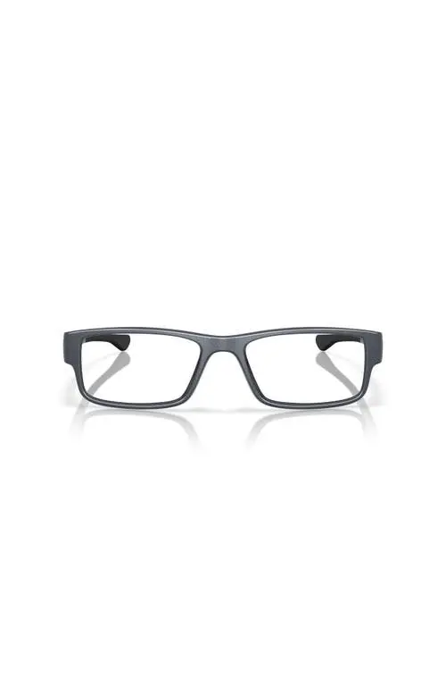 Oakley 59mm Rectangle Full Rim Eyeglasses - Black