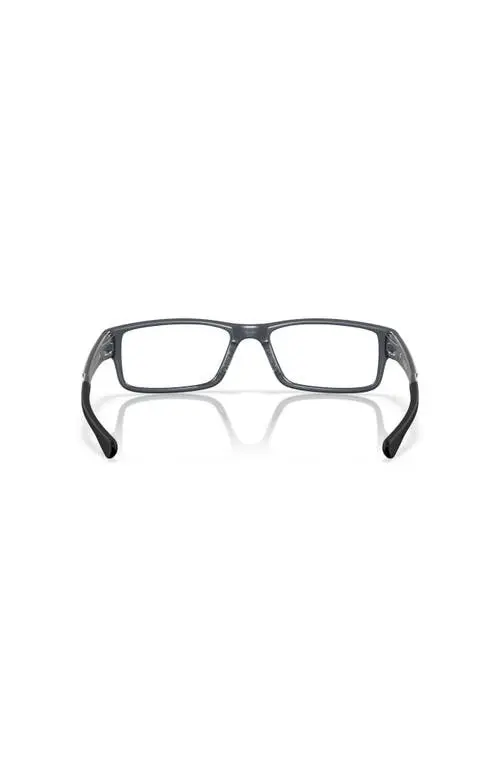 Oakley 59mm Rectangle Full Rim Eyeglasses - Black