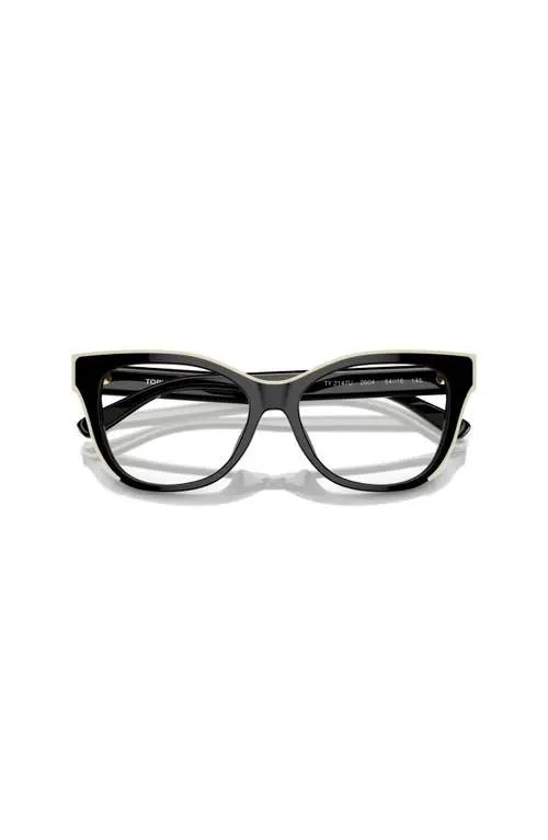 Tory Burch Cat Eye Optical Glasses - Black
