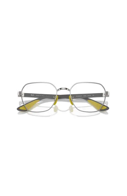 Ray-ban Irregular Optical Glasses - Silver