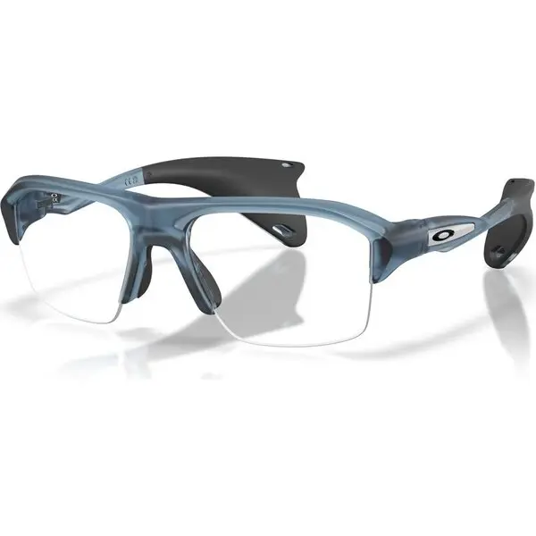 Oakley 62mm Rectangle Optical Glasses - Blue
