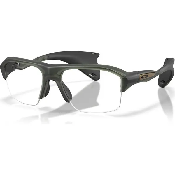 Oakley 62mm Rectangle Optical Glasses - Green