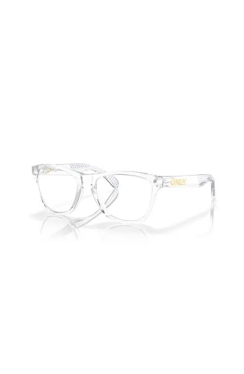 Oakley 48mm Round Eyeglasses - Transparent