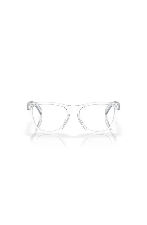 Oakley 48mm Round Eyeglasses - Transparent