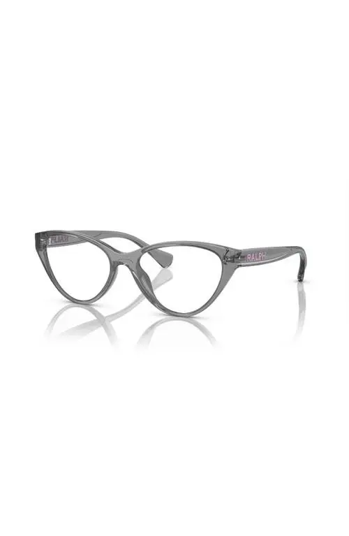 Ralph Lauren 54mm Cat Eye Optical Glasses - Grey