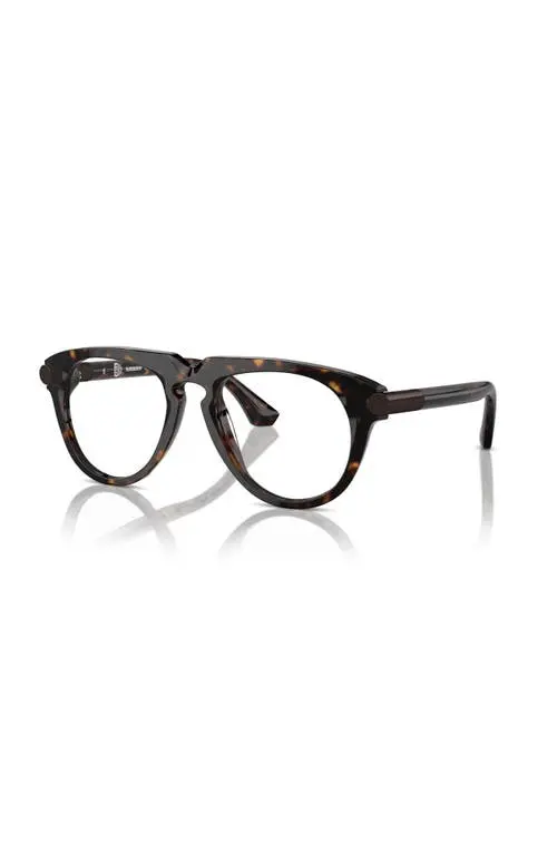 Burberry 51mm Pilot Eyeglasses - Brown
