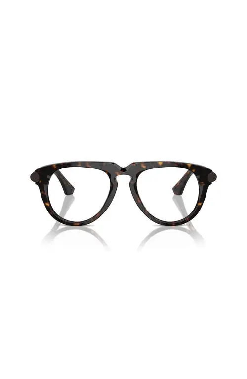 Burberry 51mm Pilot Eyeglasses - Brown