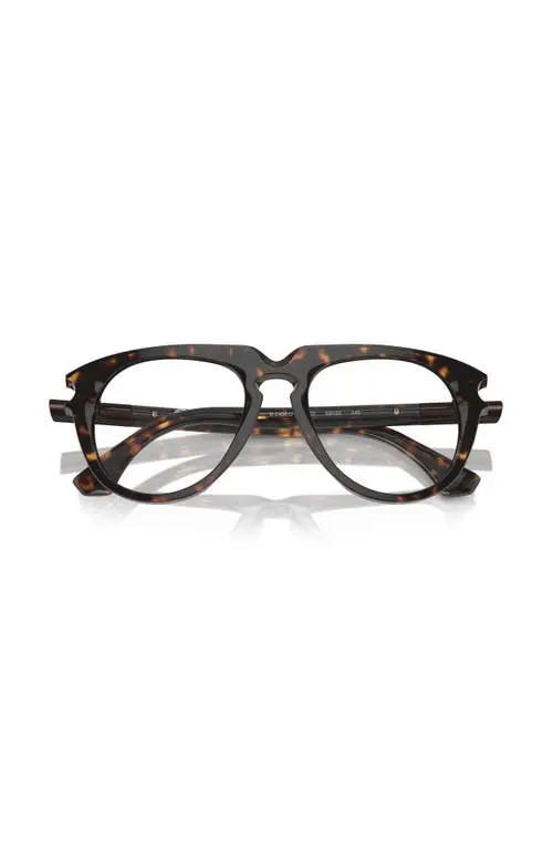 Burberry 51mm Pilot Eyeglasses - Brown