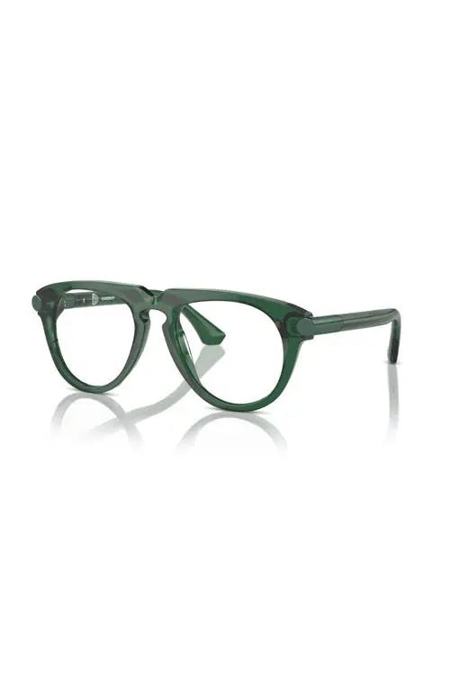 Burberry 51mm Pilot Eyeglasses - Green