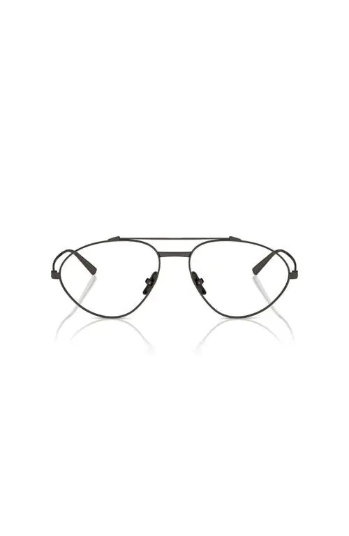 FERRARI Irregular Optical Glasses - Silver