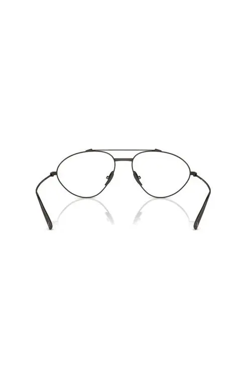 FERRARI Irregular Optical Glasses - Silver