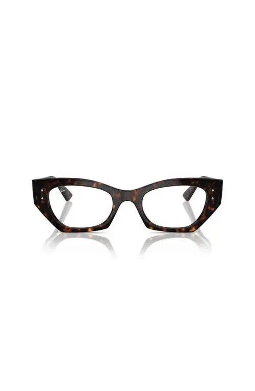 Ray-ban Irregular Eyeglasses - Tortoise