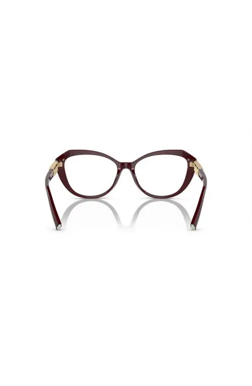 Tiffany & Co. Cat Eye Optical Glasses - Red