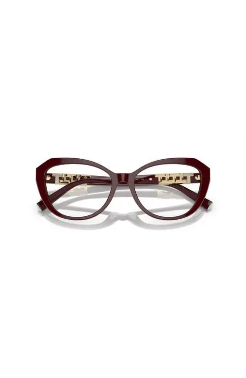 Tiffany & Co. Cat Eye Optical Glasses - Red