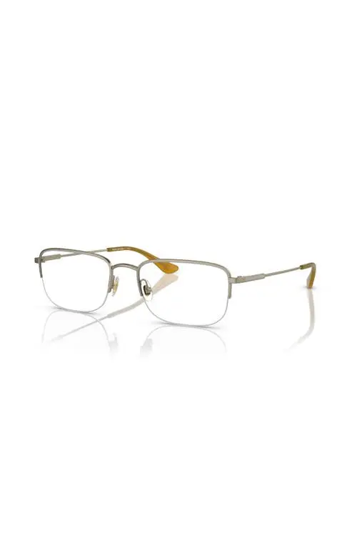 Brooks Brothers Rectangle Optical Glasses - Gold