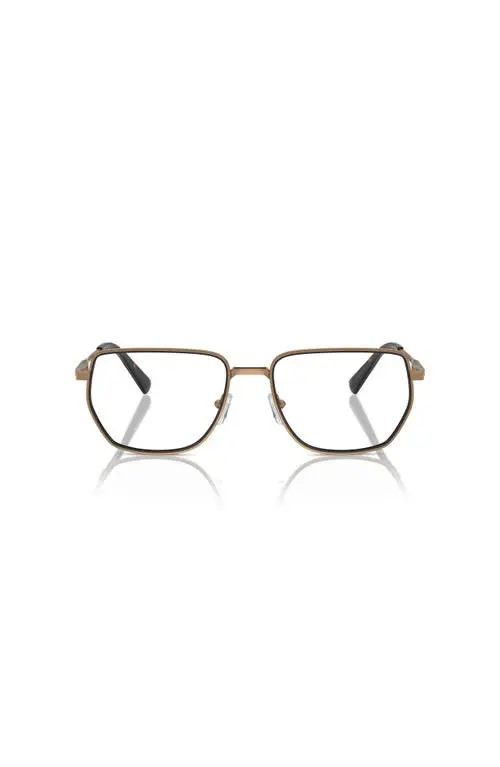 Michael Kors 56mm Irregular Eyeglasses - Gold