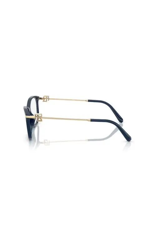 Ralph Lauren 53mm Butterfly Optical Glasses - Blue