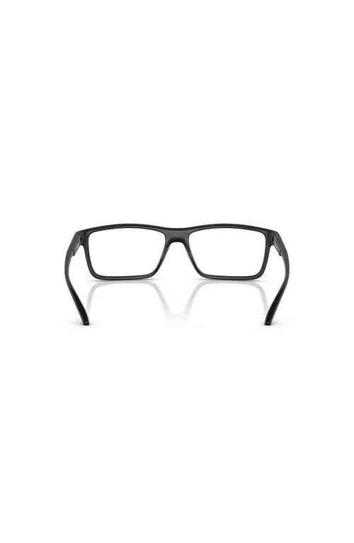 ARNETTE Rectangle Full Rim Eyeglasses - Black